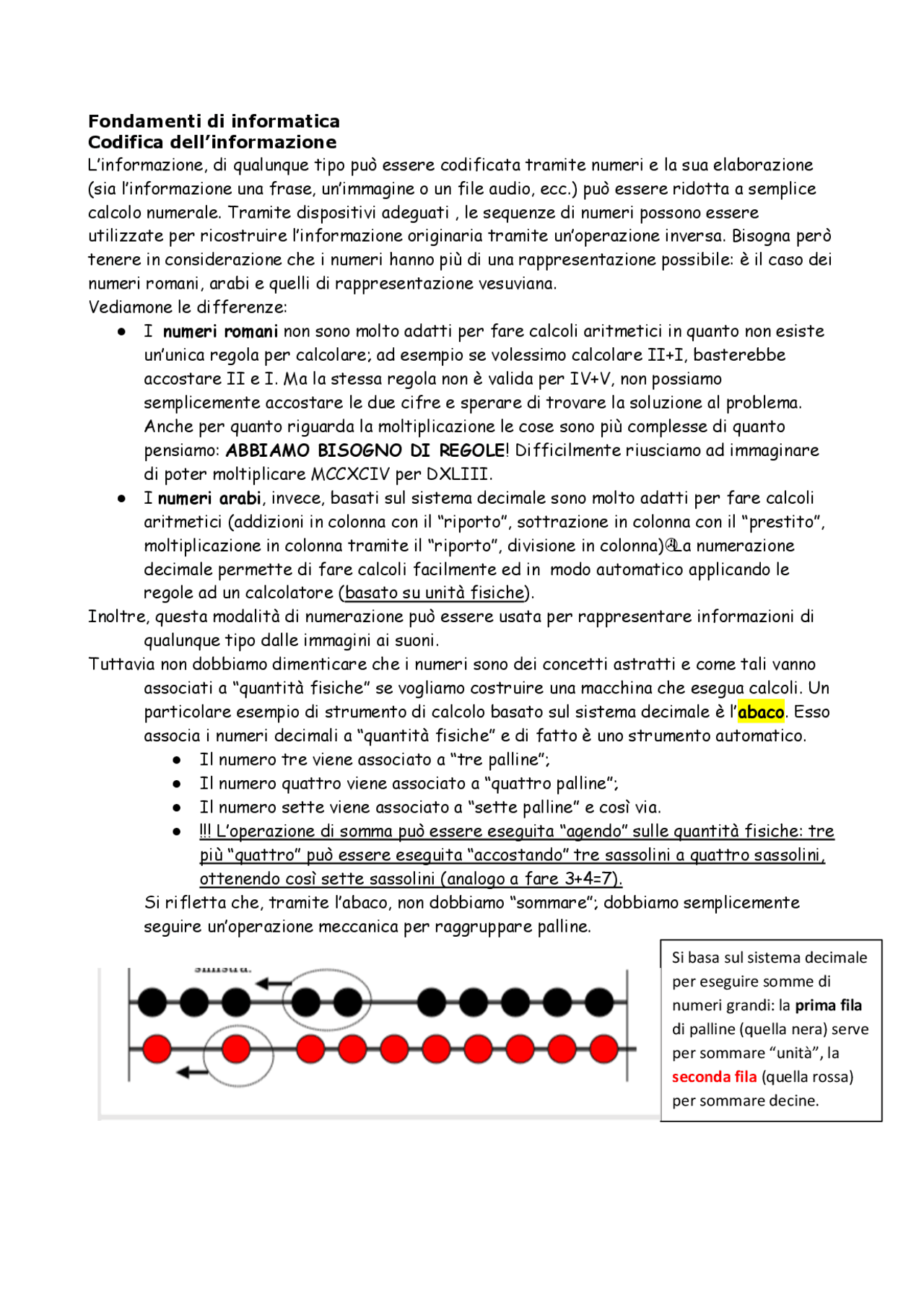 Informatica Appunti Base Appunti Di Elementi Di Informatica Docsity