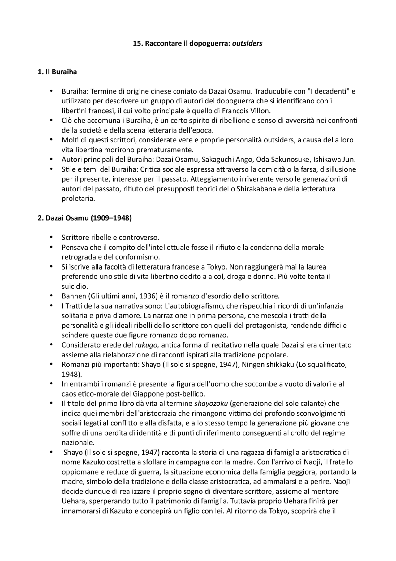Riassunto Capitolo 15 Raccontare Il Dopoguerrapdf Docsity