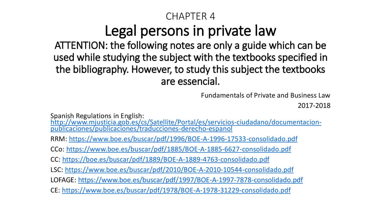 Chapter 4. business law - Docsity