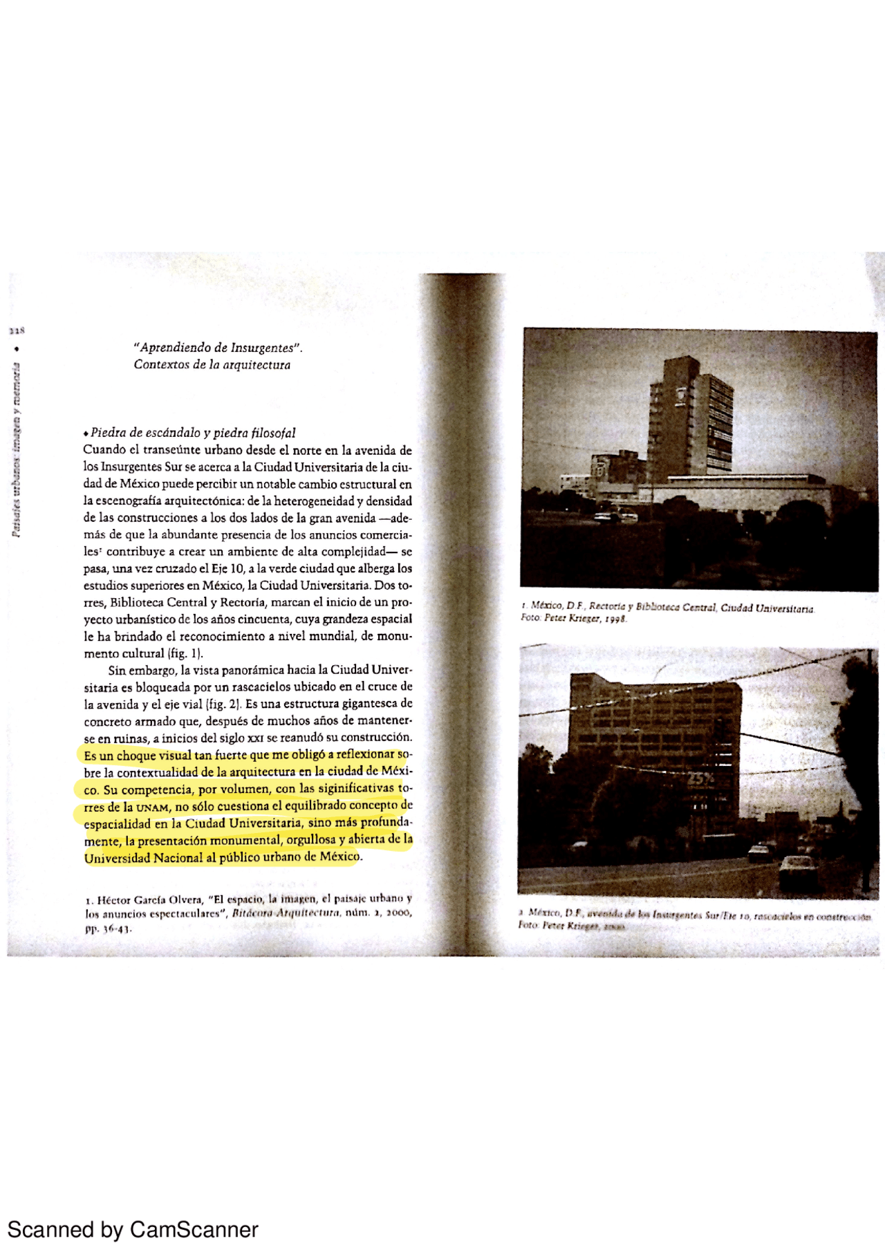 Peter Krieger: Aprendiendo de Insurgentes - Docsity