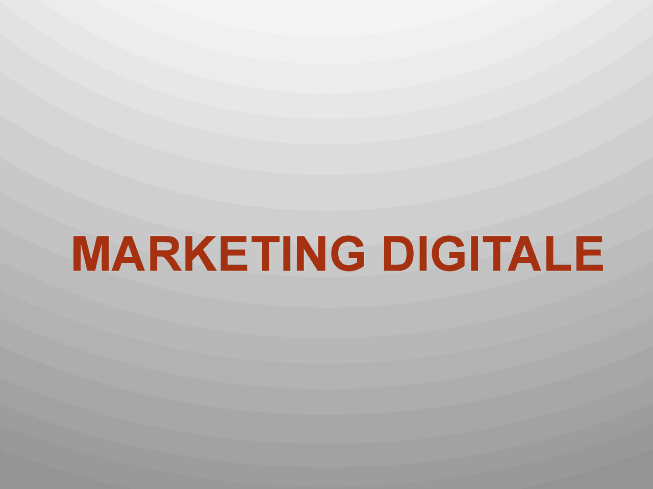 Il Marketing Digitale Docsity