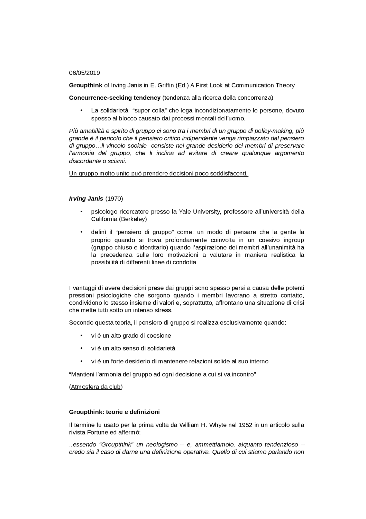 Modelli Decisionali E Rischio Docsity