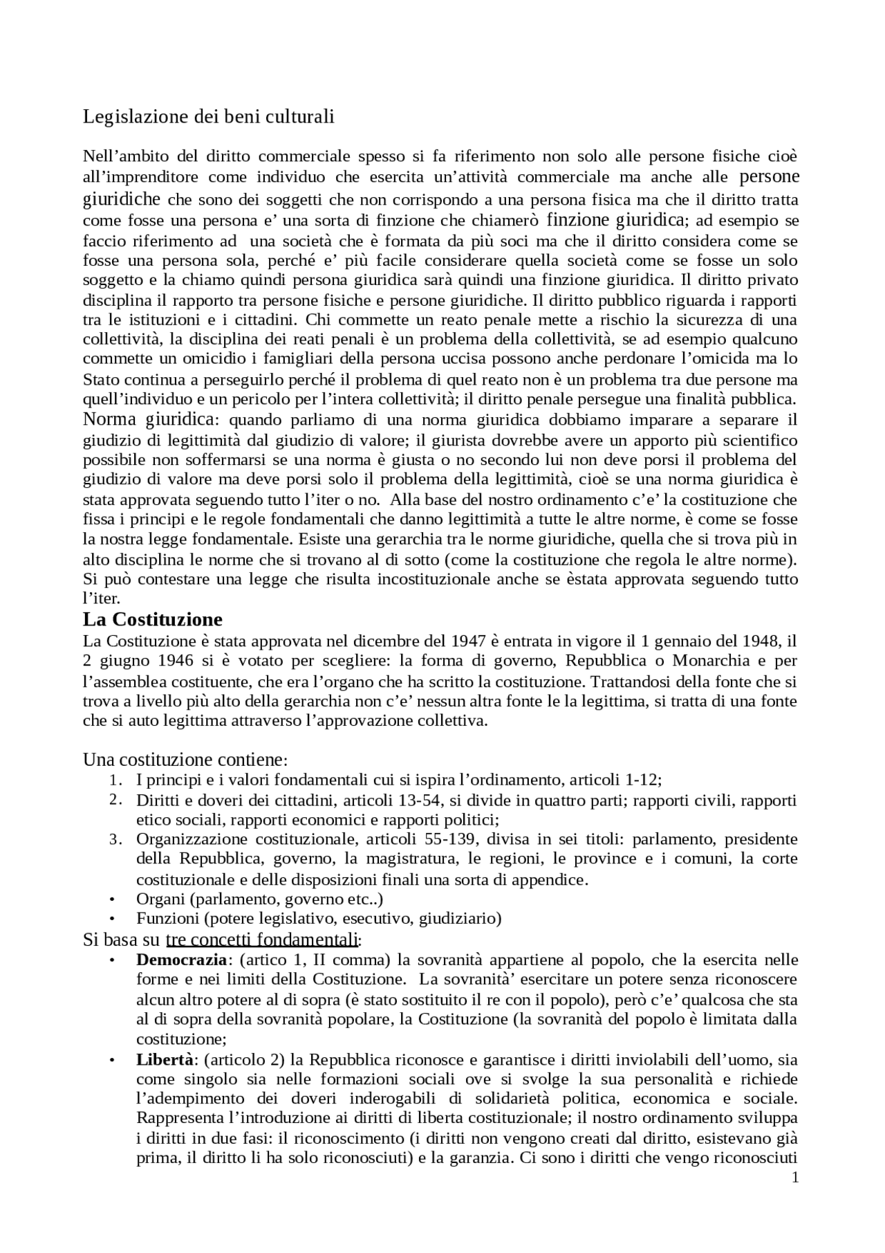 Appunti Di Diritto Pubblico Docsity