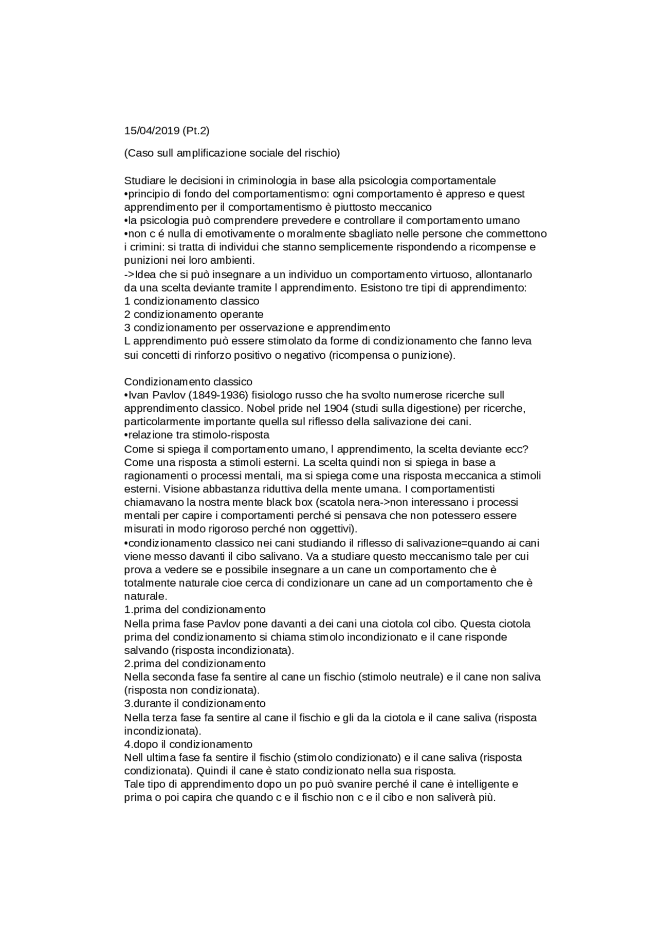 Modelli Decisionali E Rischio Docsity