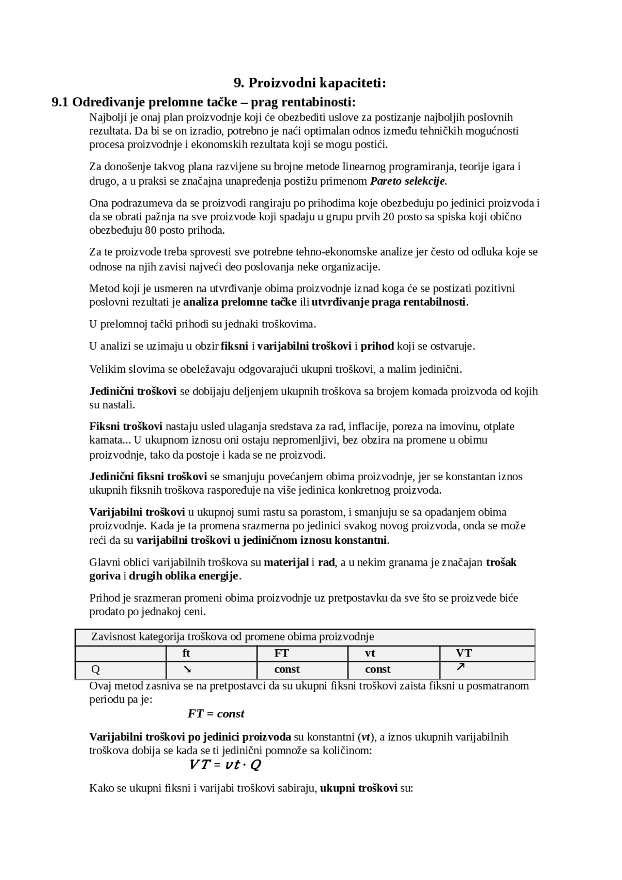 Skripta Za Osnove Organizacije Fon Docsity