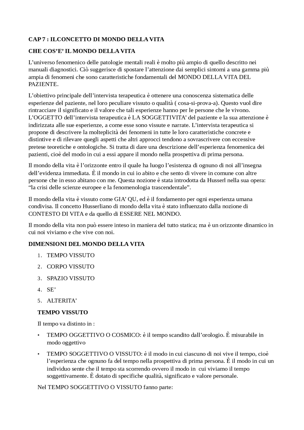 Libro Mondi Psicopatologici Docsity