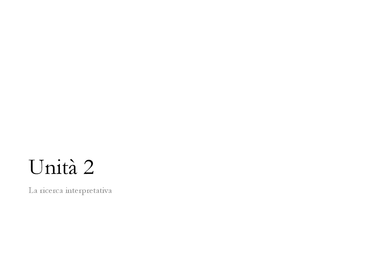 Pedagogia Sperimentale Docsity
