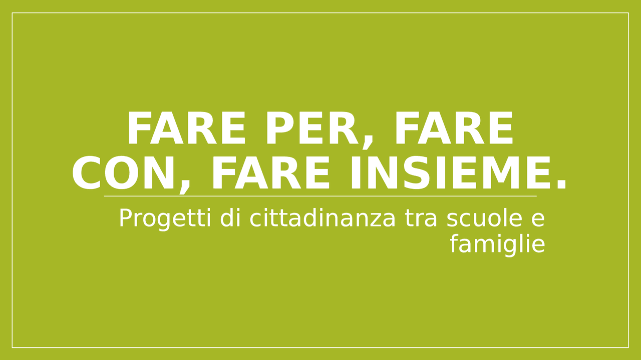 Libro Fare Per Fare Con Fare Insieme Docsity