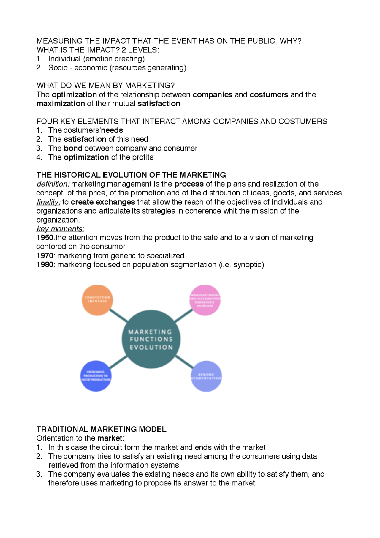 Strategie Degli Eventi Culturali Docsity