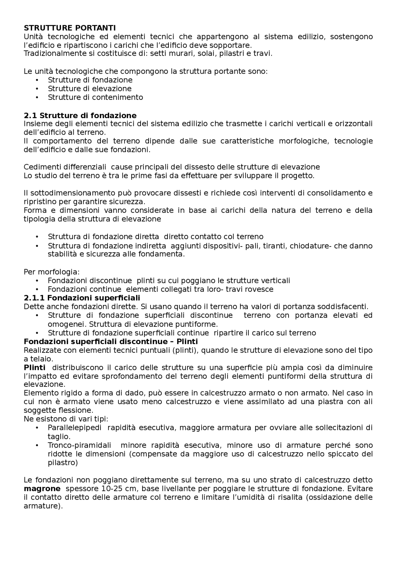 Tecnica E Tecnologia Dei Sistemi Edilizi Docsity