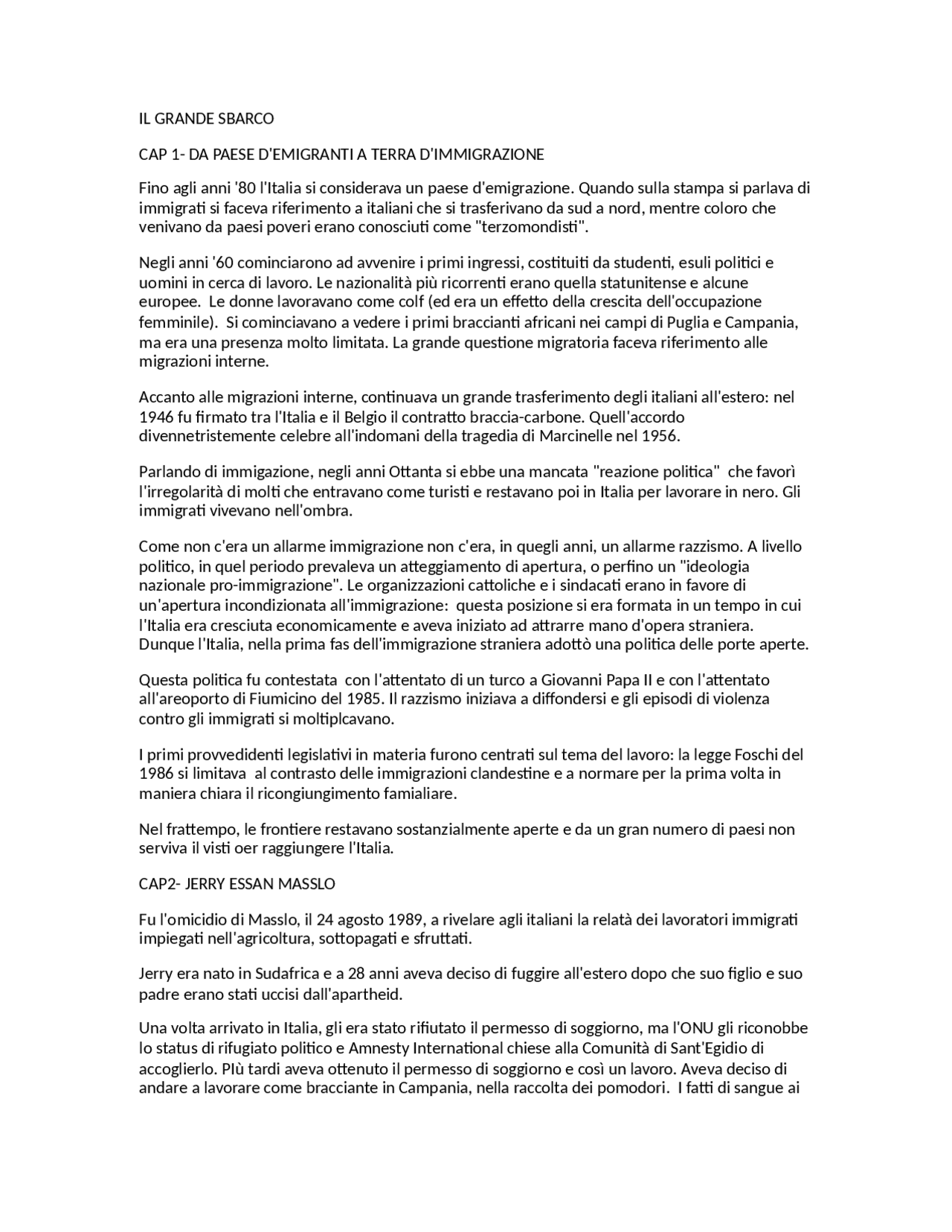 IL GRANDE SBARCO- Valerio de Cesaris | Sintesi del corso di Storia ...