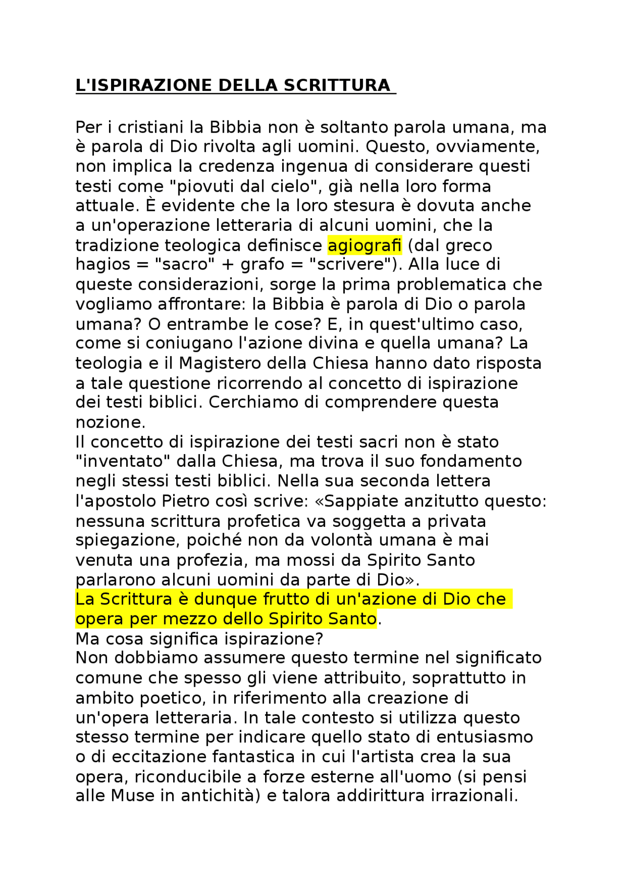 Teologia Riassunti Comunicazione Docsity