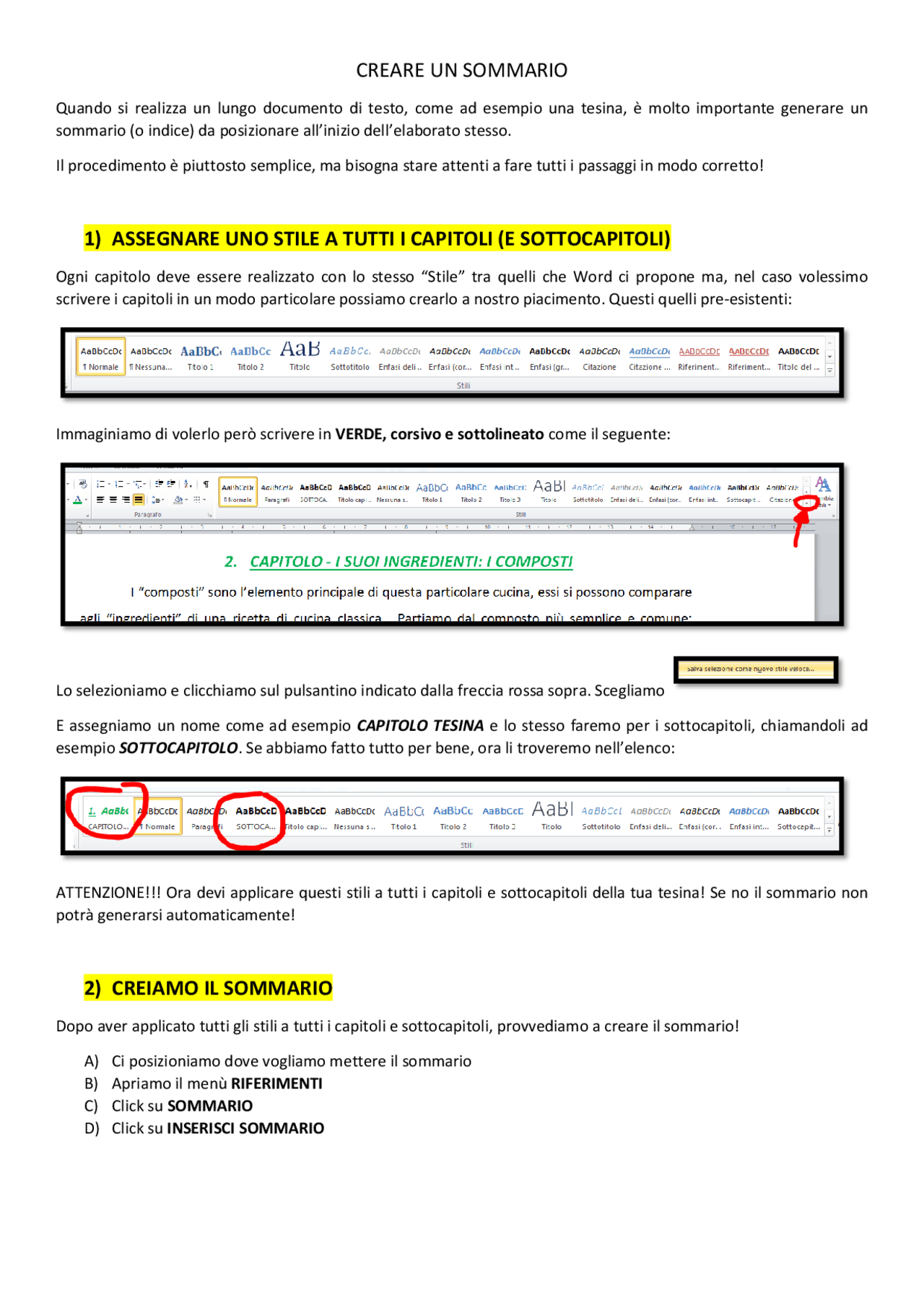 Informatica Dispense Docsity
