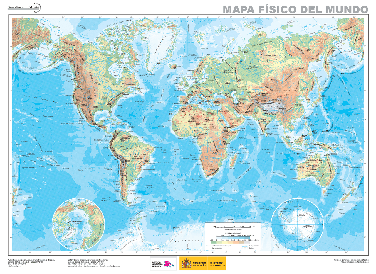 Mapa mundi del mundo - Docsity