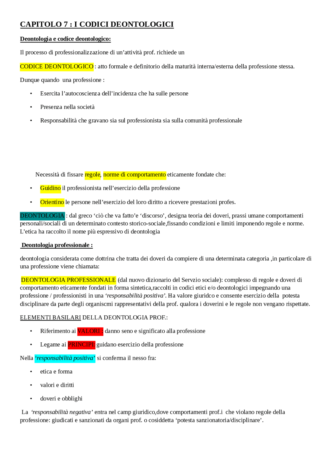Il Codice Deontologico Dellassistente Sociale Docsity
