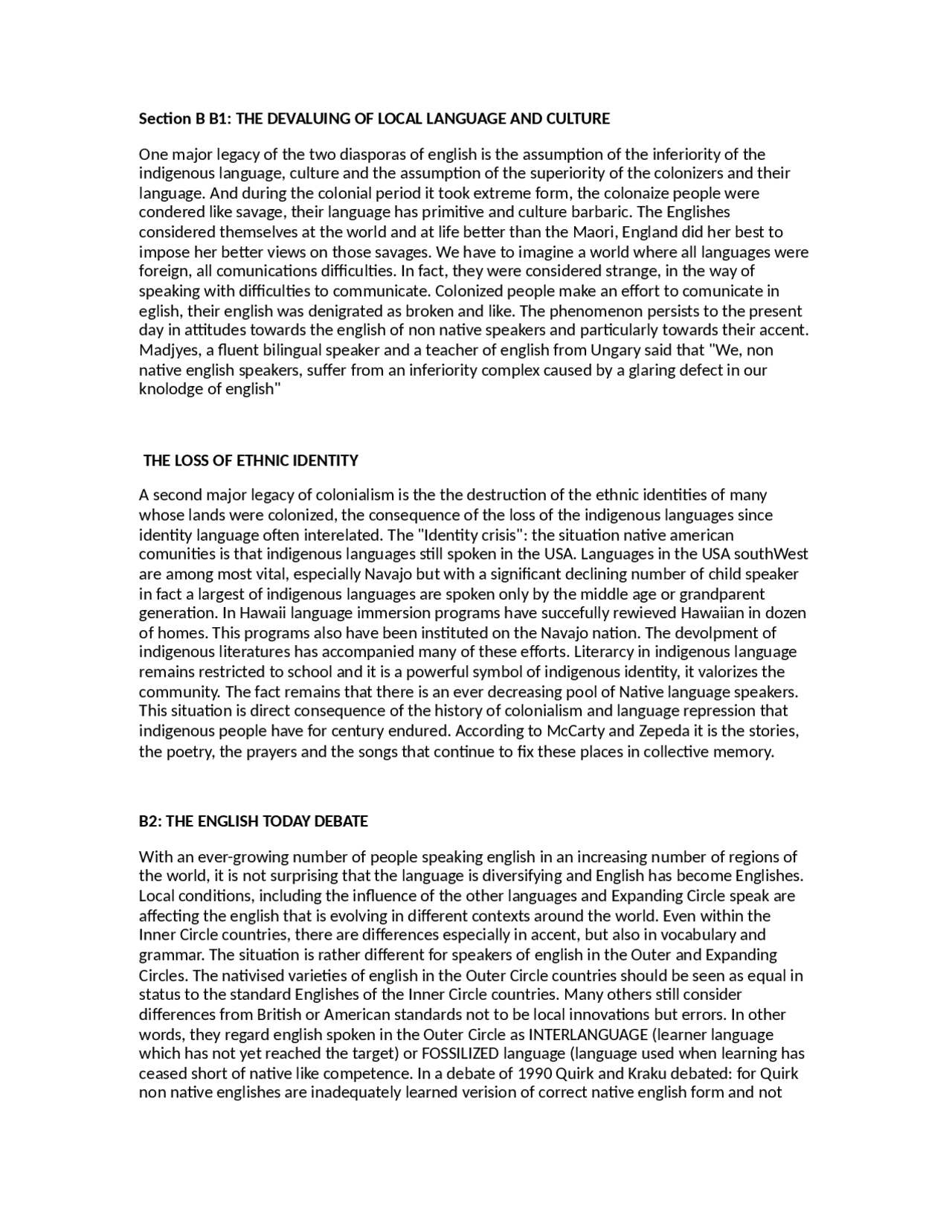 Global Englishes Di Jennifer Jenkins Docsity