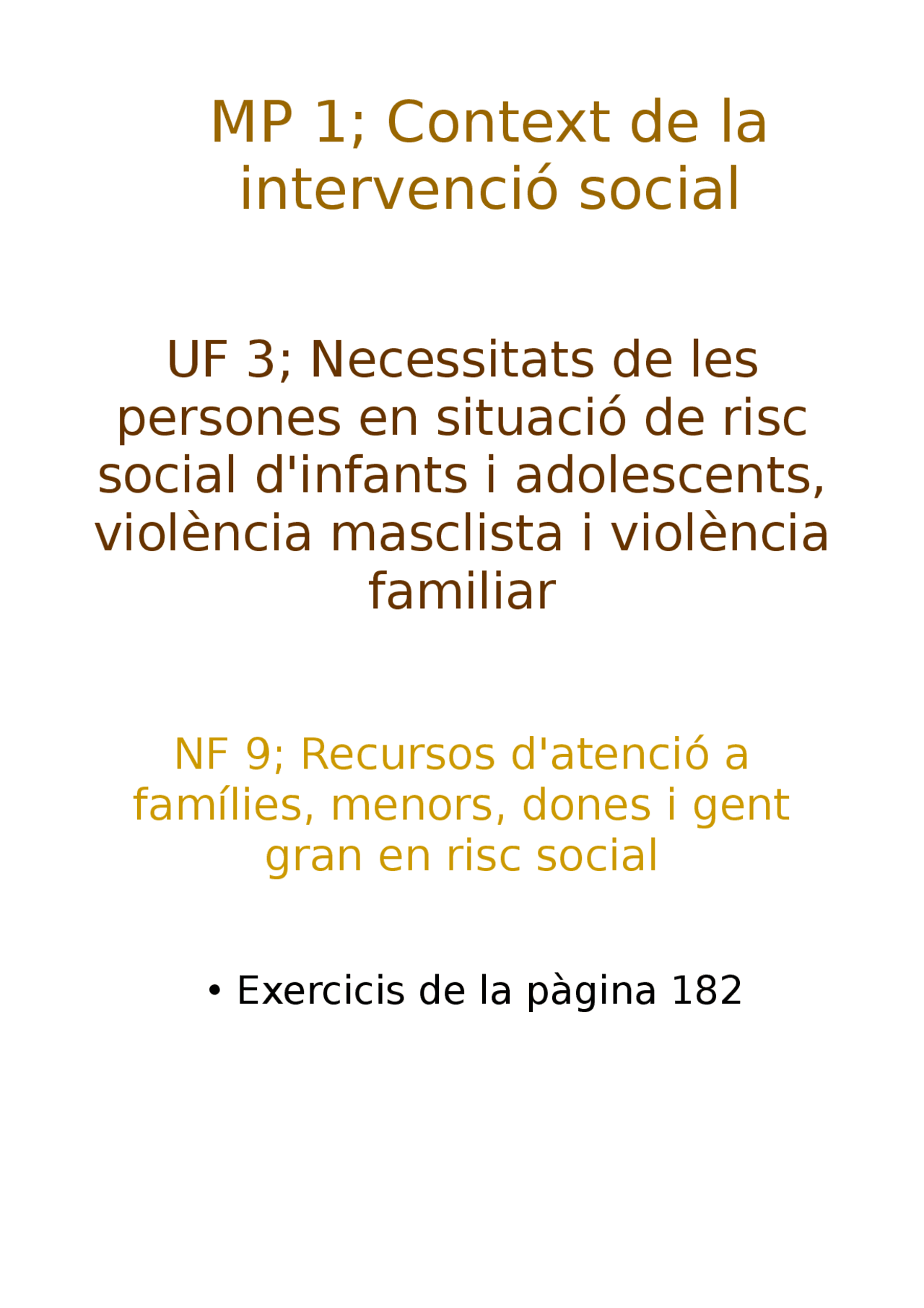 Nf9 Recursos Datenció A Famílies Menors Dones I Gent Gran En Risc