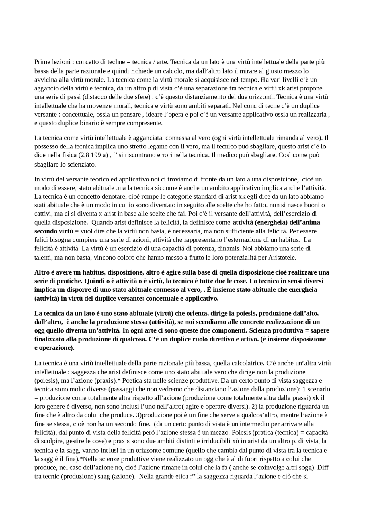 Storia Del Pensiero Filosofico Classico Docsity