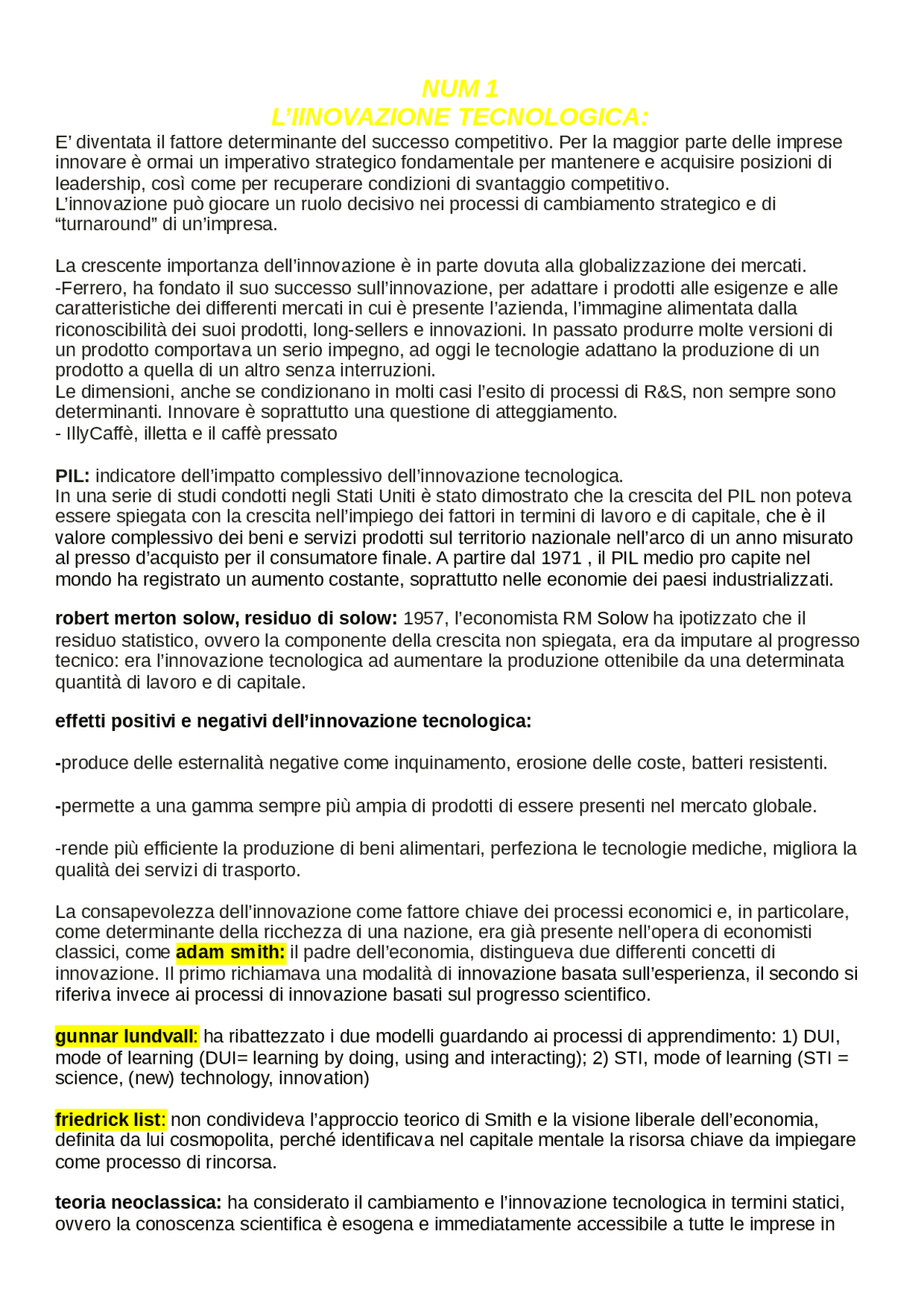 Innovation Design Moda Sapienza Docsity