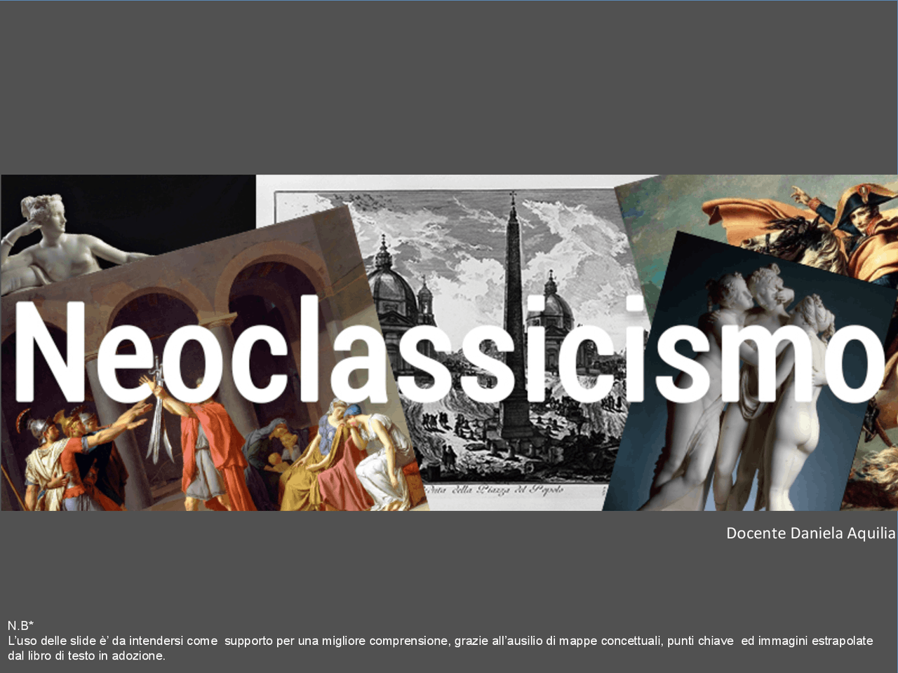 Il neoclassicismo in Italia,opere ed autori - Docsity