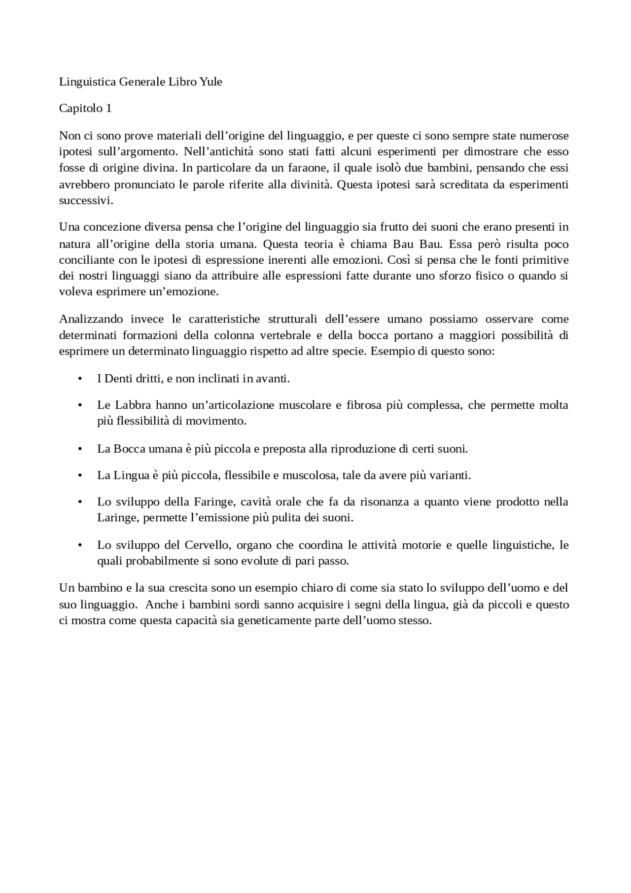 Riassunti Libro Yule Docsity