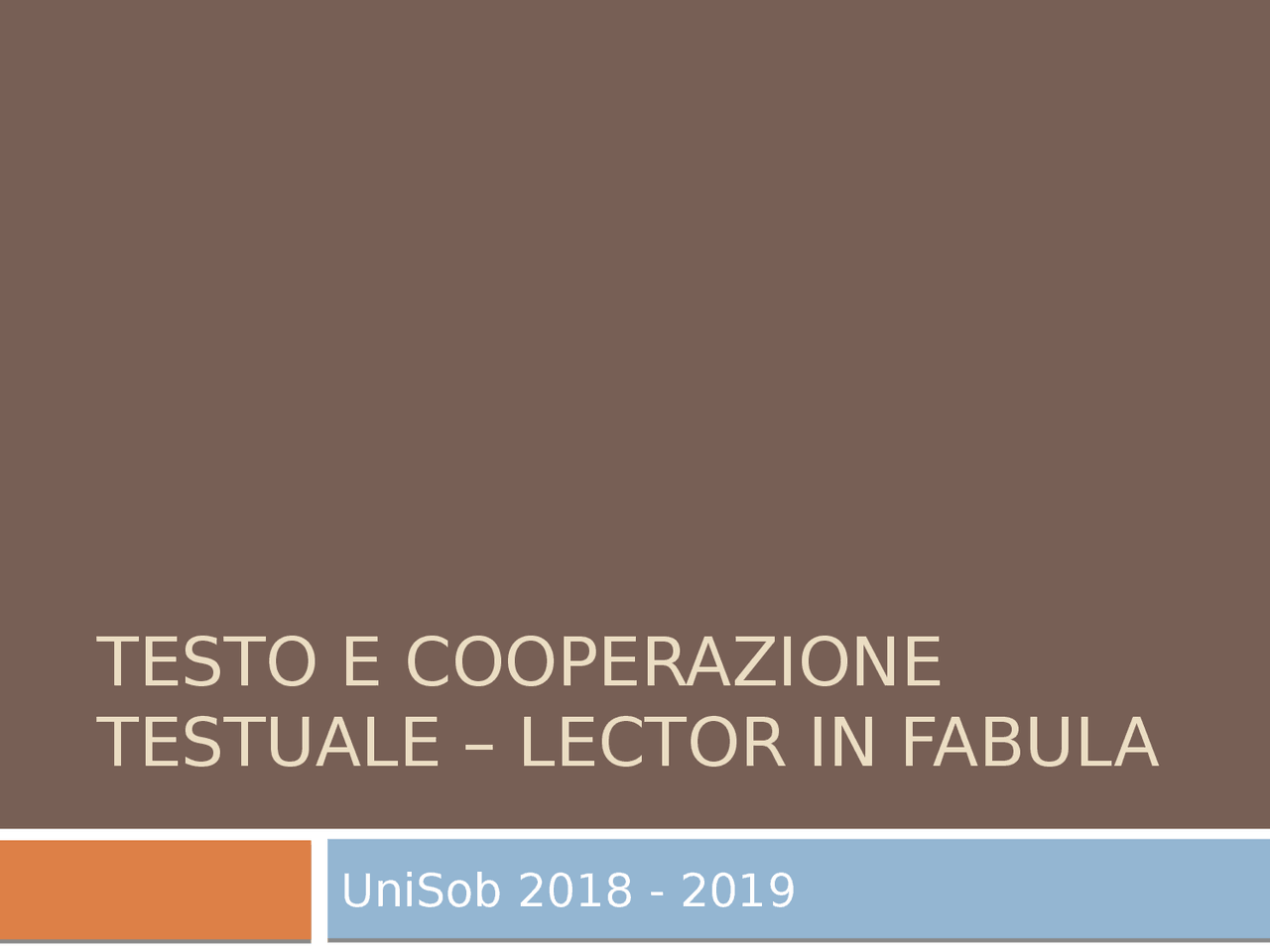 Slide Lector In Fabula Docsity