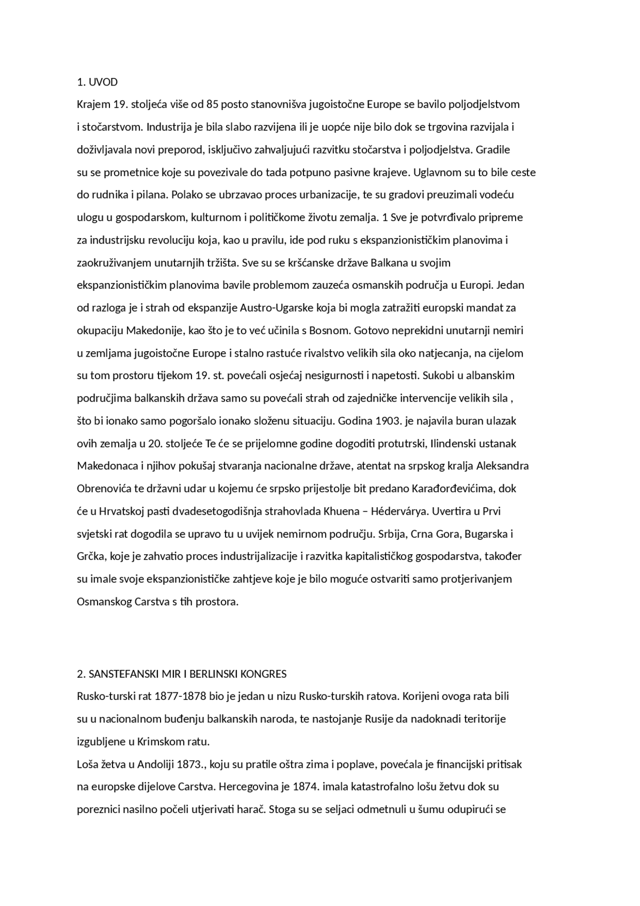Balkasnski ratovi; Prvi balkanski rat, Drugi balkanski rat | Esej ...