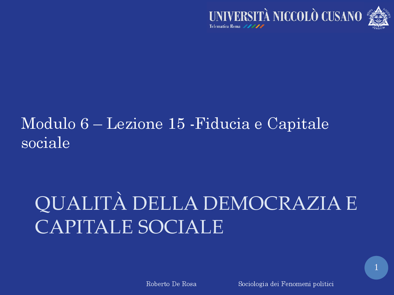 La Fiducia Ed Il Capitale Sociale Docsity