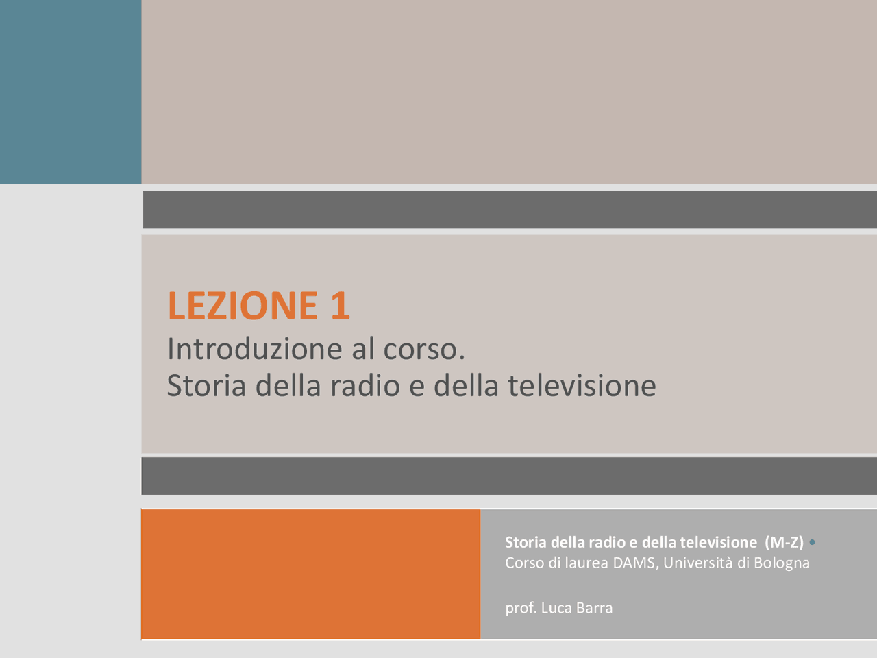 Storia Della Radio E Tv Docsity