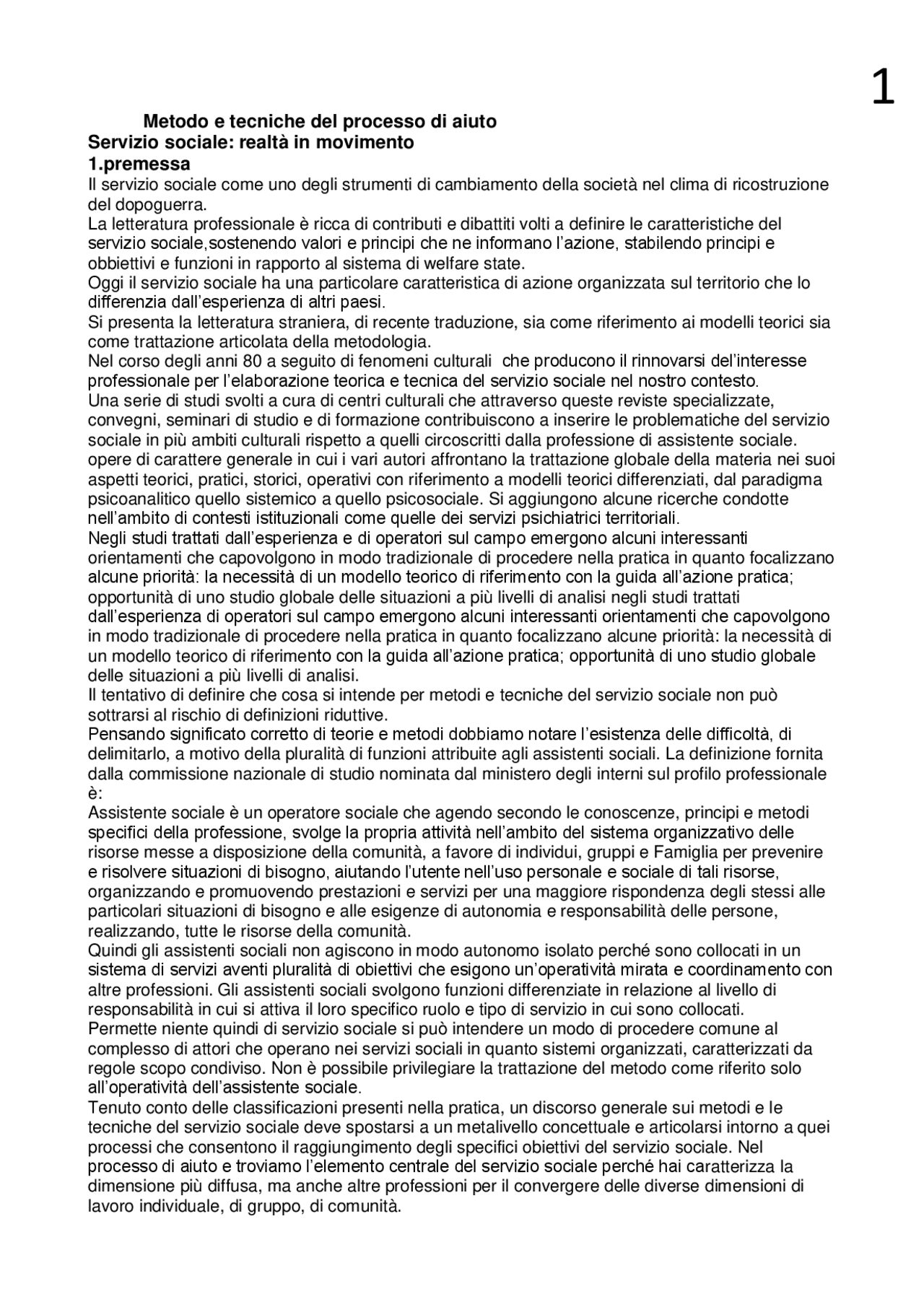 Lerma Metodo E Tecniche Del Processo Di Aiuto Astrolabio 1992 Roma