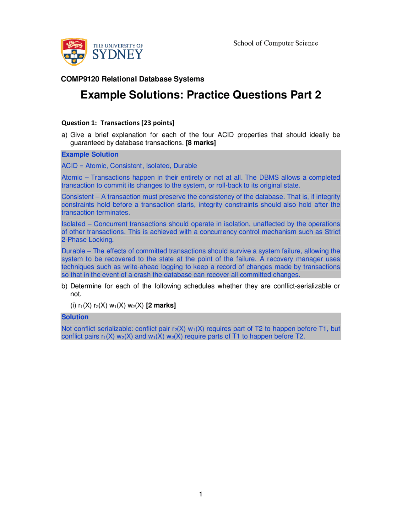 Database Management Systems Docsity
