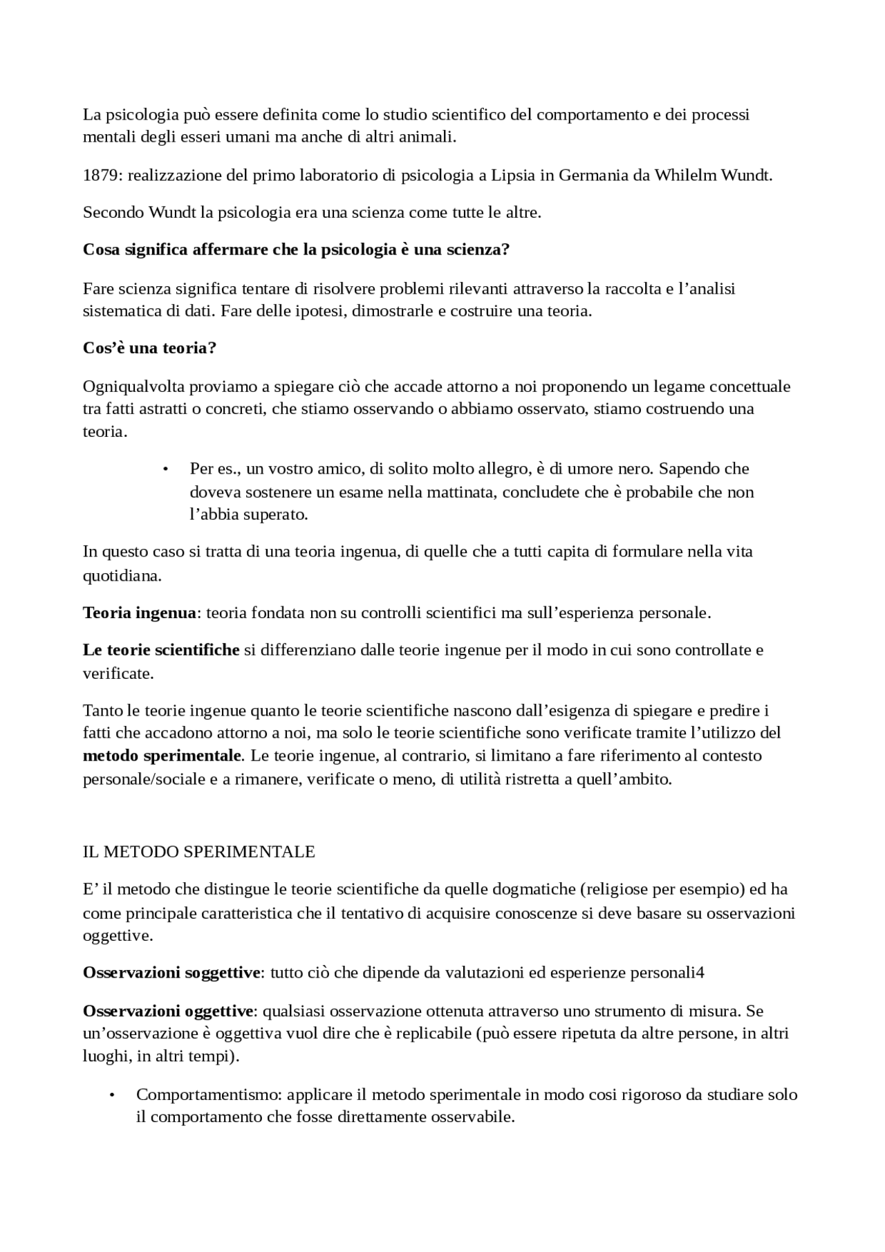 Manuale Di Psicologoa Generale Girotto Zorzi Docsity