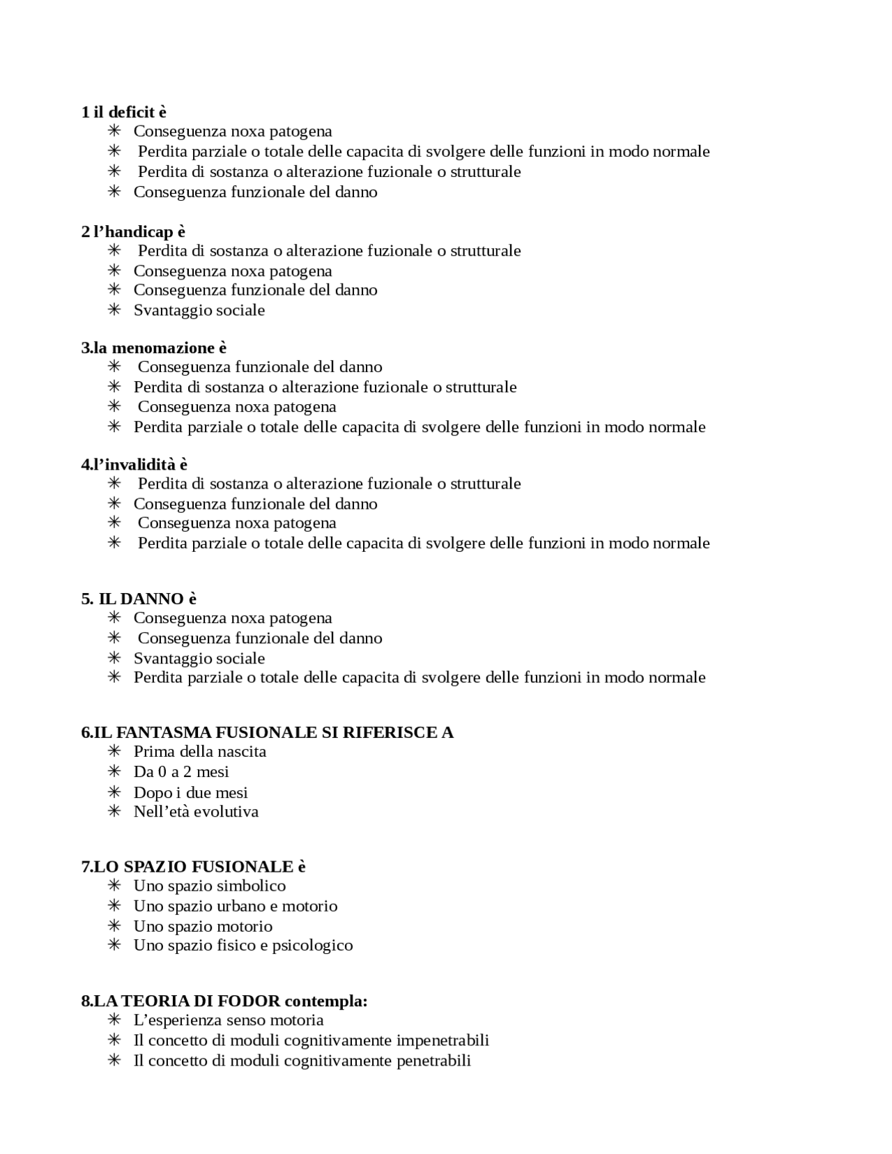 Quiz adattata finale - Docsity