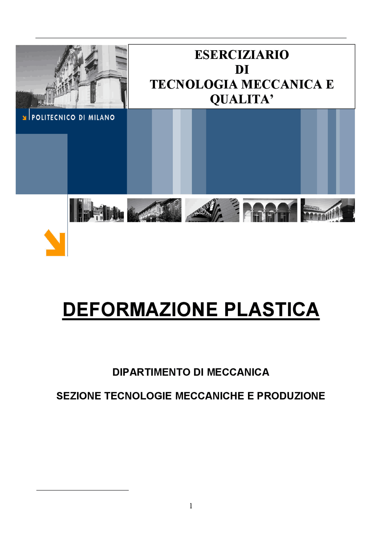 Esercizi Deformazione - Docsity