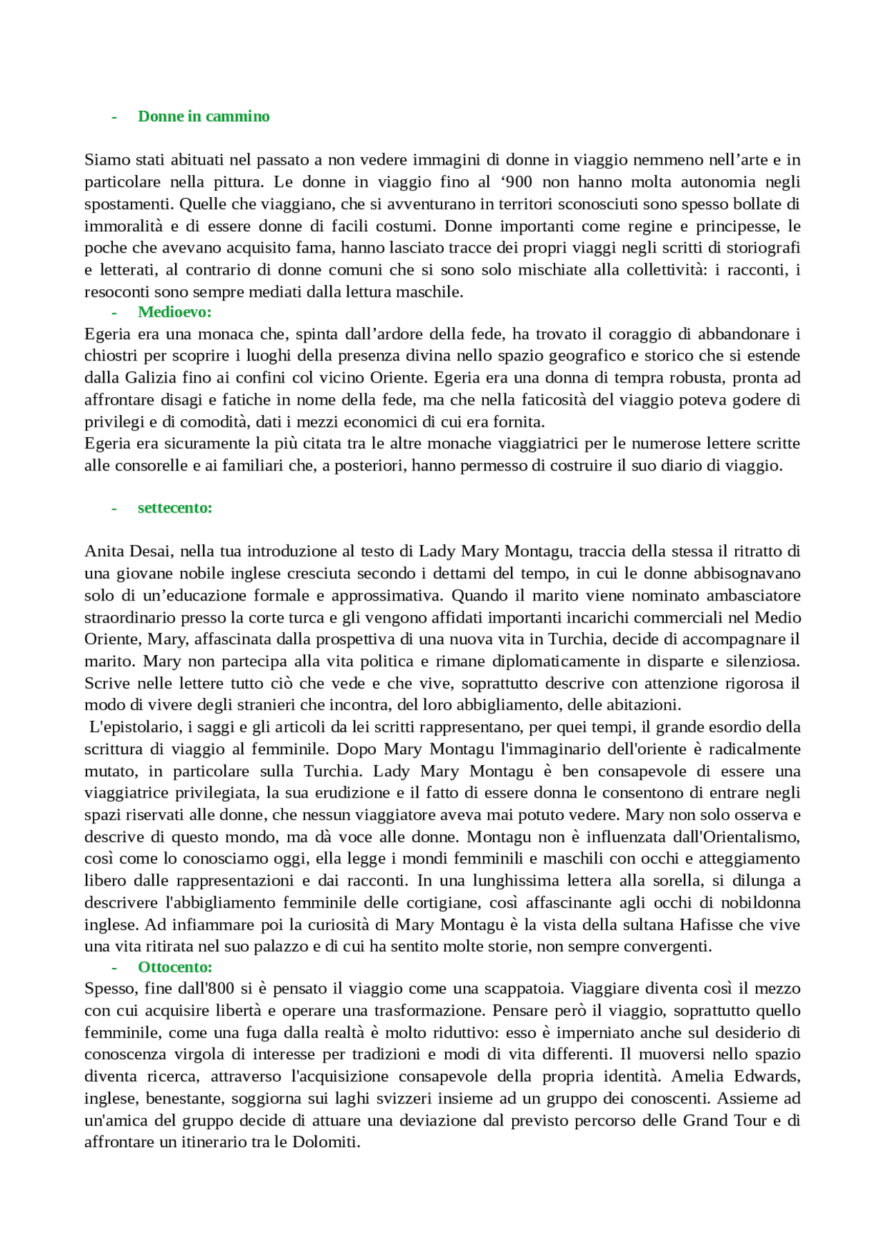 Andare Verso Oriente Docsity