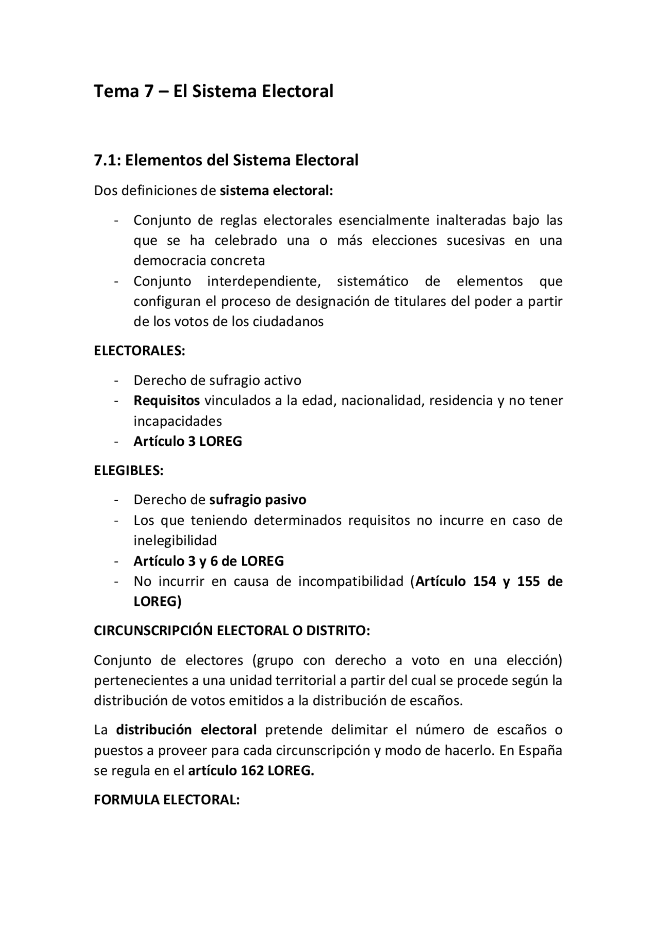 El Sistema Electoral: Elementos, Organización y Partidos Políticos ...