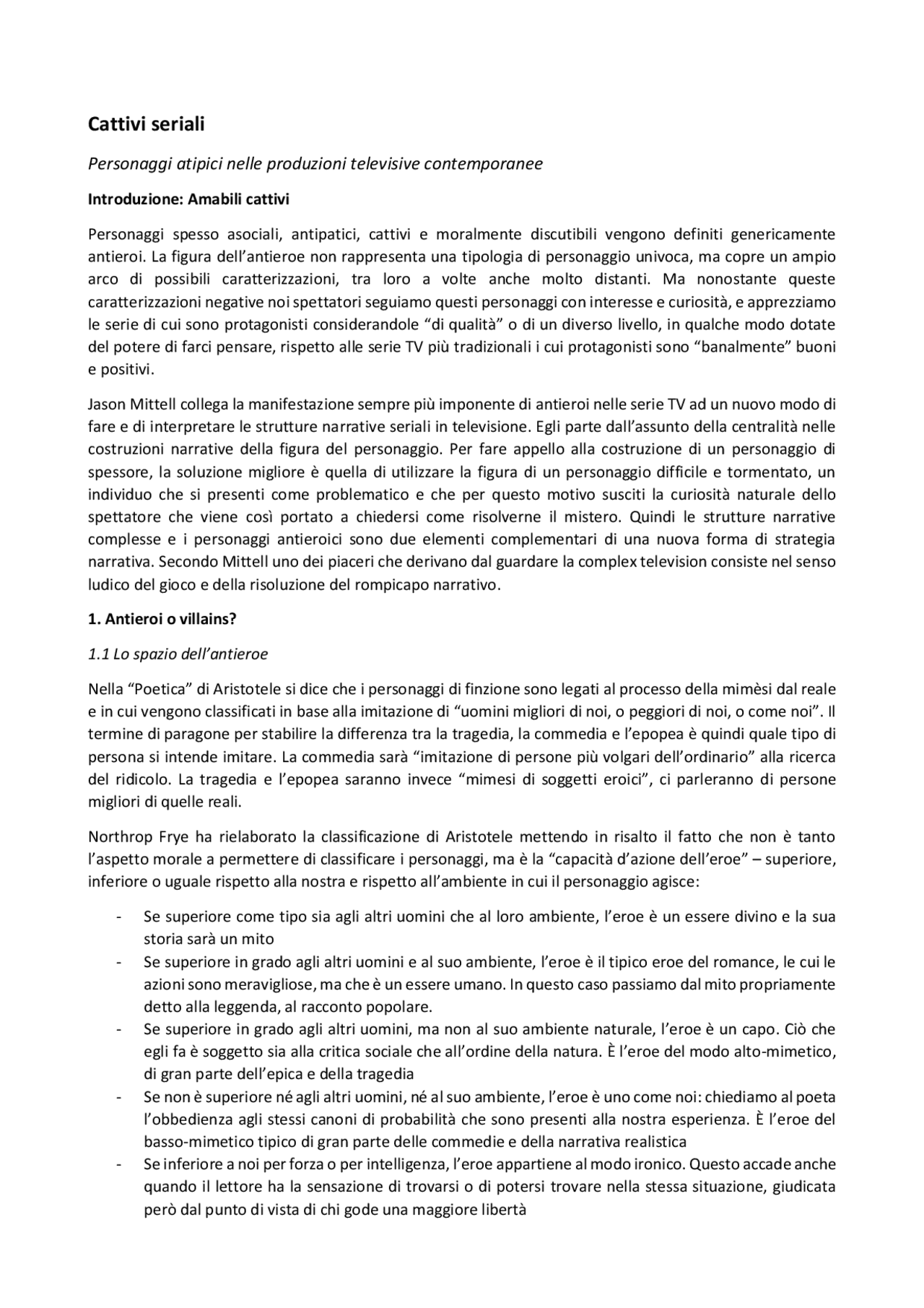 Andrea Bernardelli Cattivi Seriali Docsity