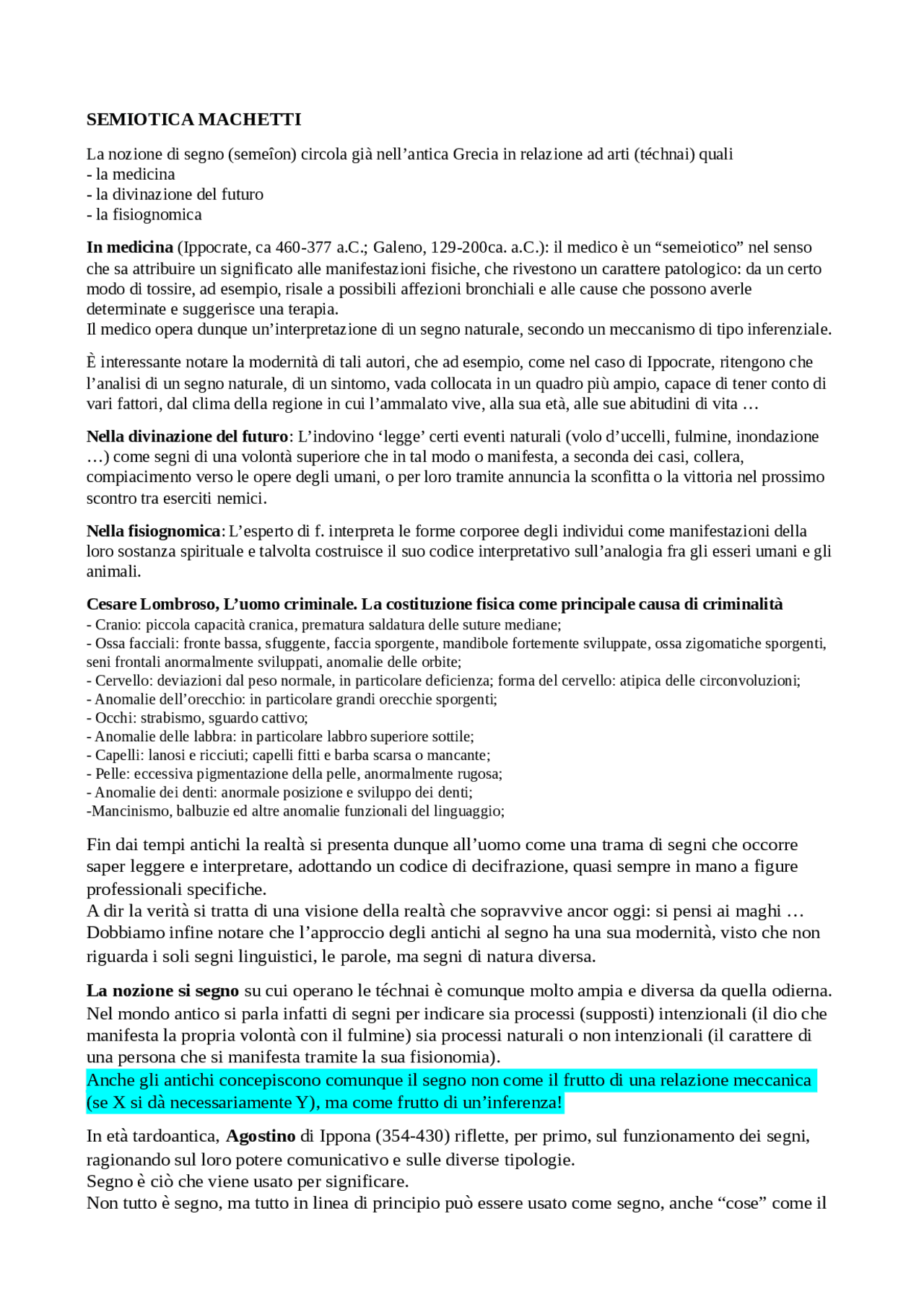 Manuale Di Semiotica Gensini Docsity
