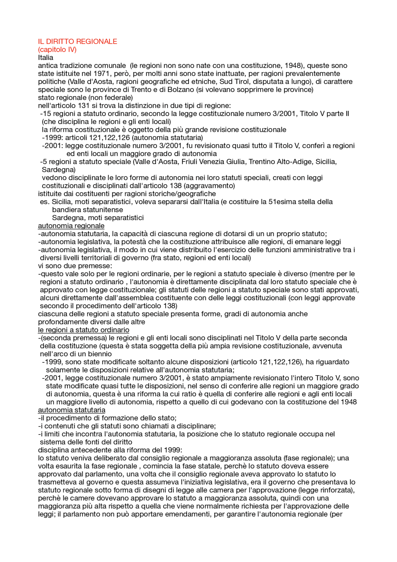 Appunti Diritto Pubblico E Amministrativo Ii Docsity