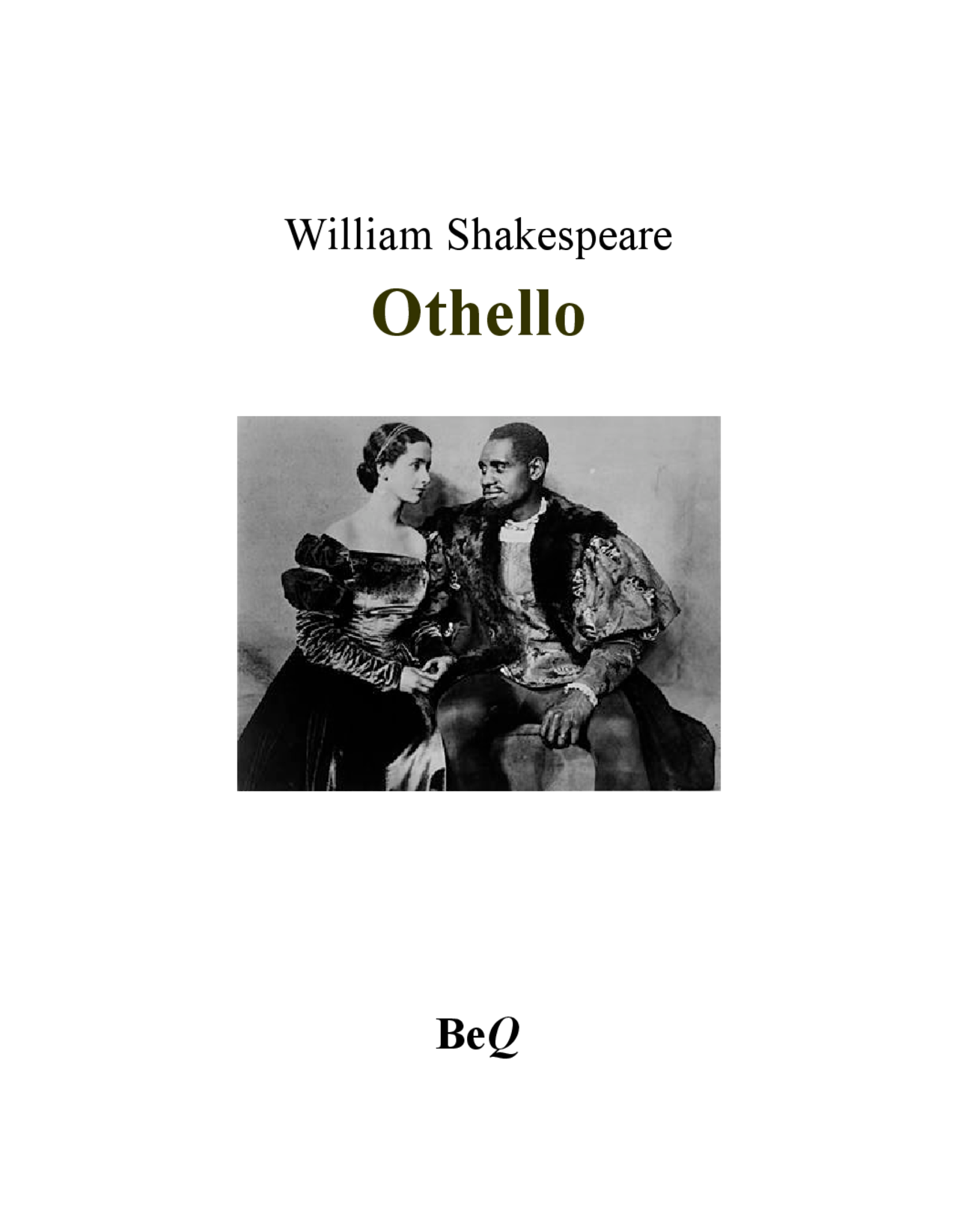 Othello, William Shakespeare - Docsity