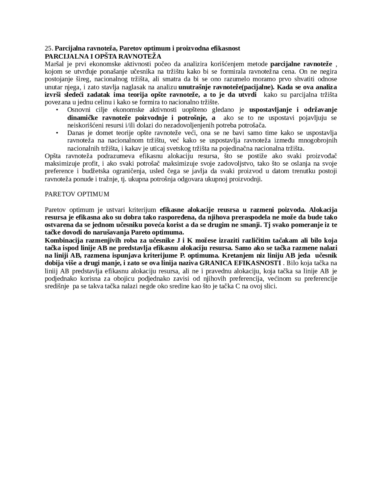 Savremena politička ekonomija | Rezime' predlog Ekonomija - Docsity