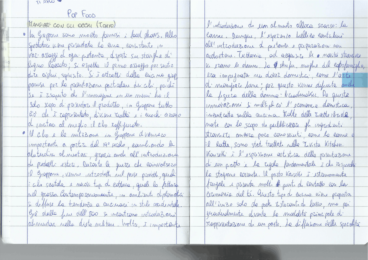 Pop Food Riassunto Del Libro Docsity