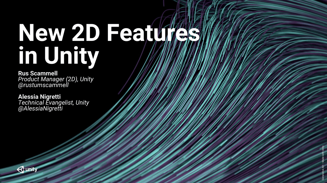 New 2D World-Building, Animation & Graphics Features in Unity - Docsity