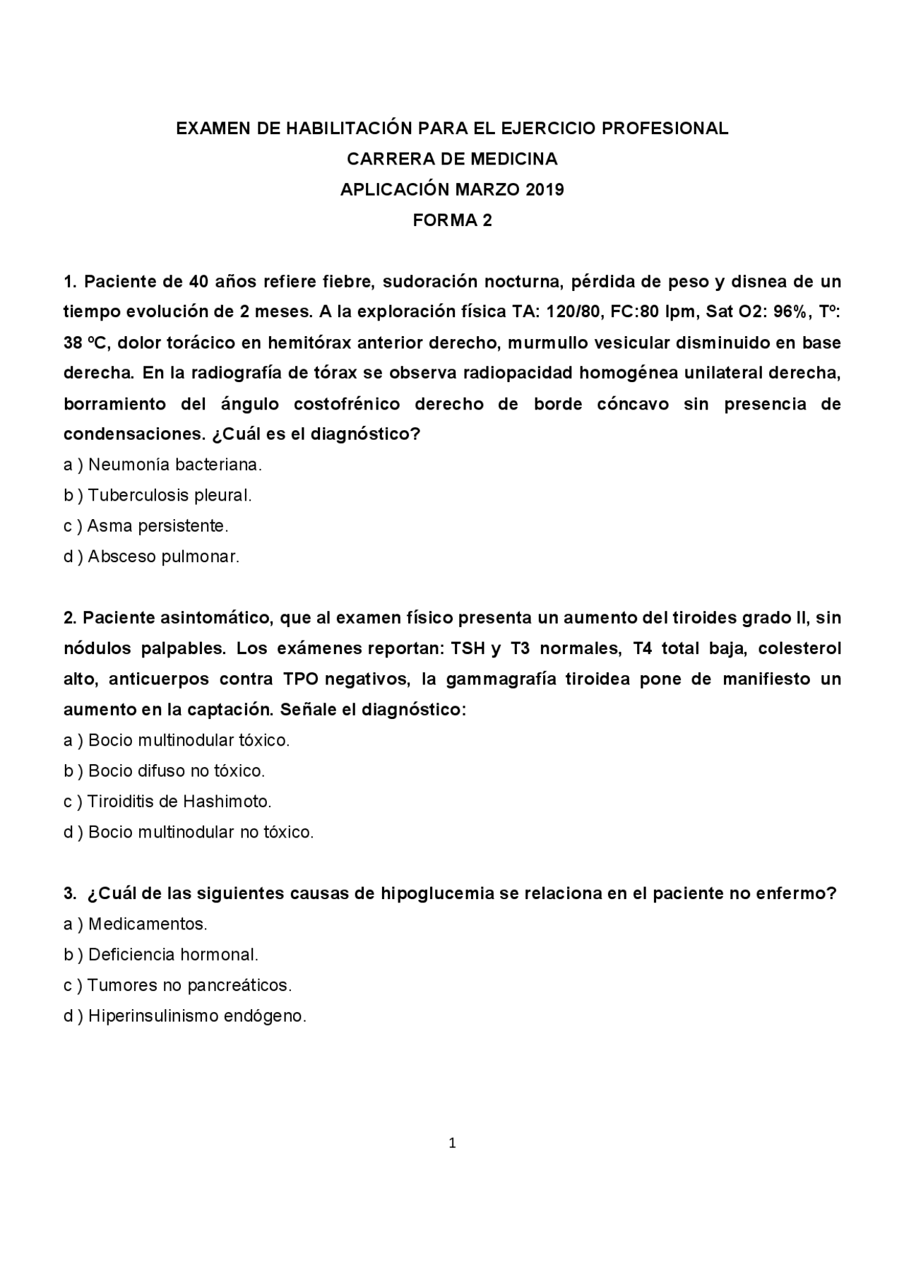 PREGUNTAS DEL EXAMEN DE CACES MARZO 2019 ceaaces (2) - Docsity