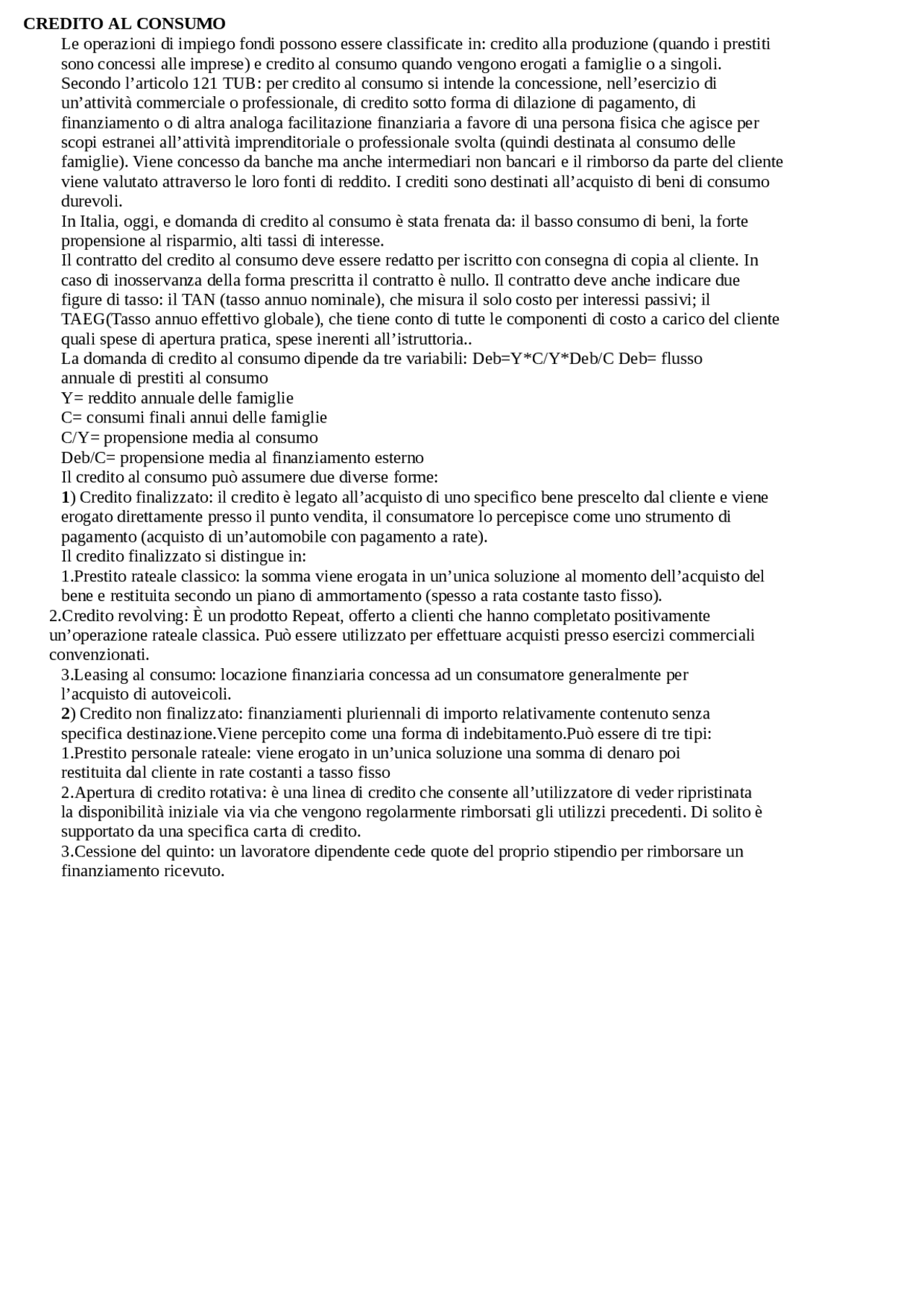 Gestione Delle Imprese Finanziarie Docsity