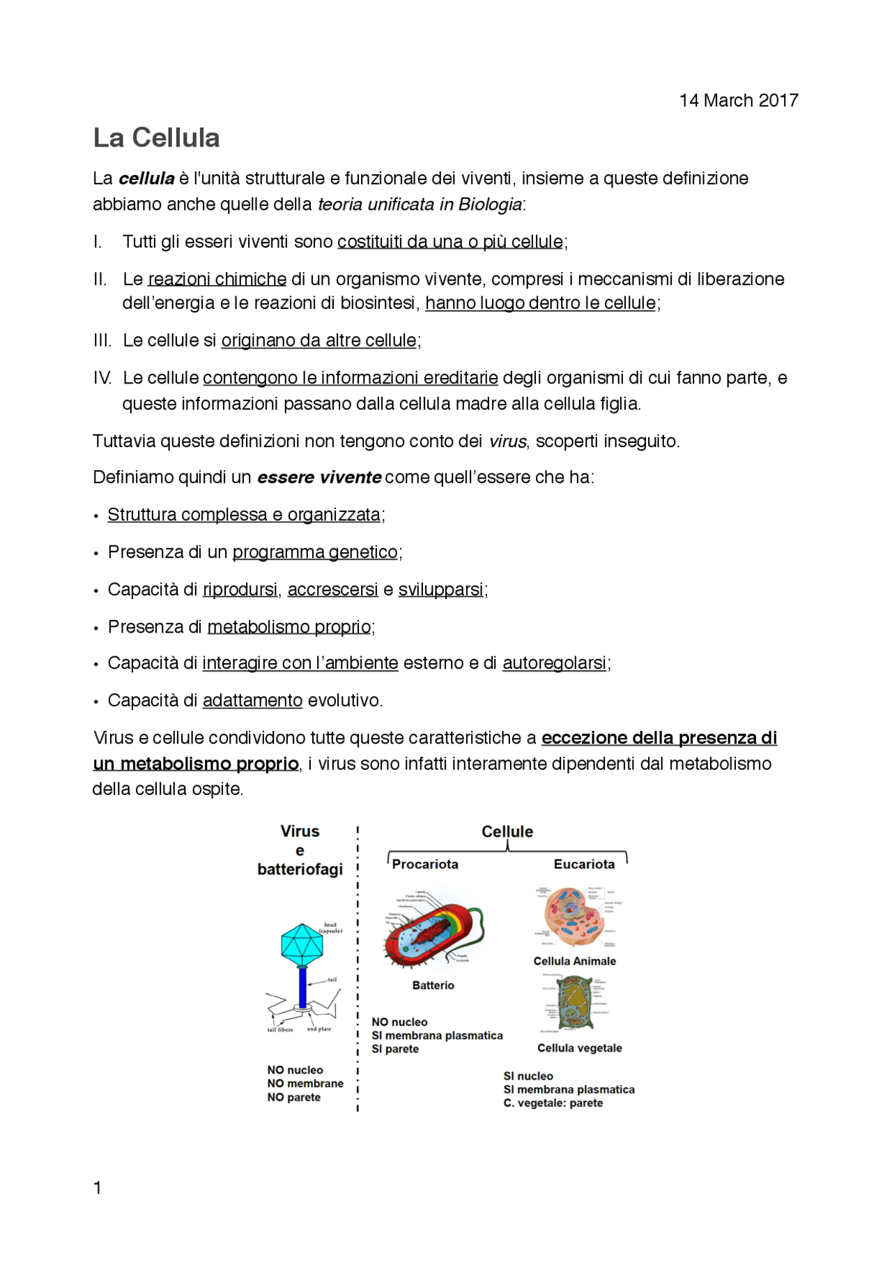 Appunti di Biologia della Cellula Eucariota - Docsity