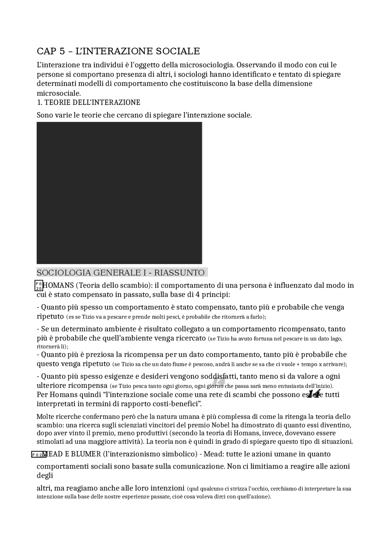 Riassunto Perfetto Smelser Docsity