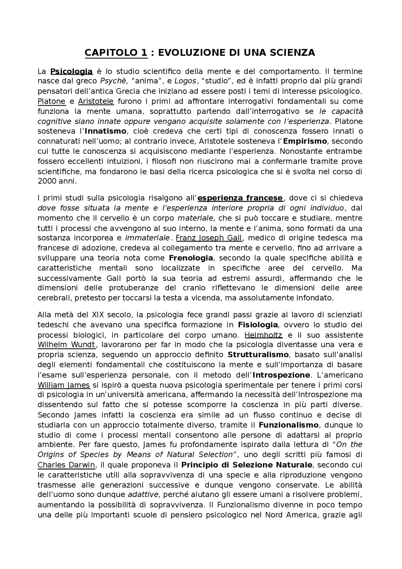Psicologia Generale Schacter Gilbert Nock Wegner Docsity