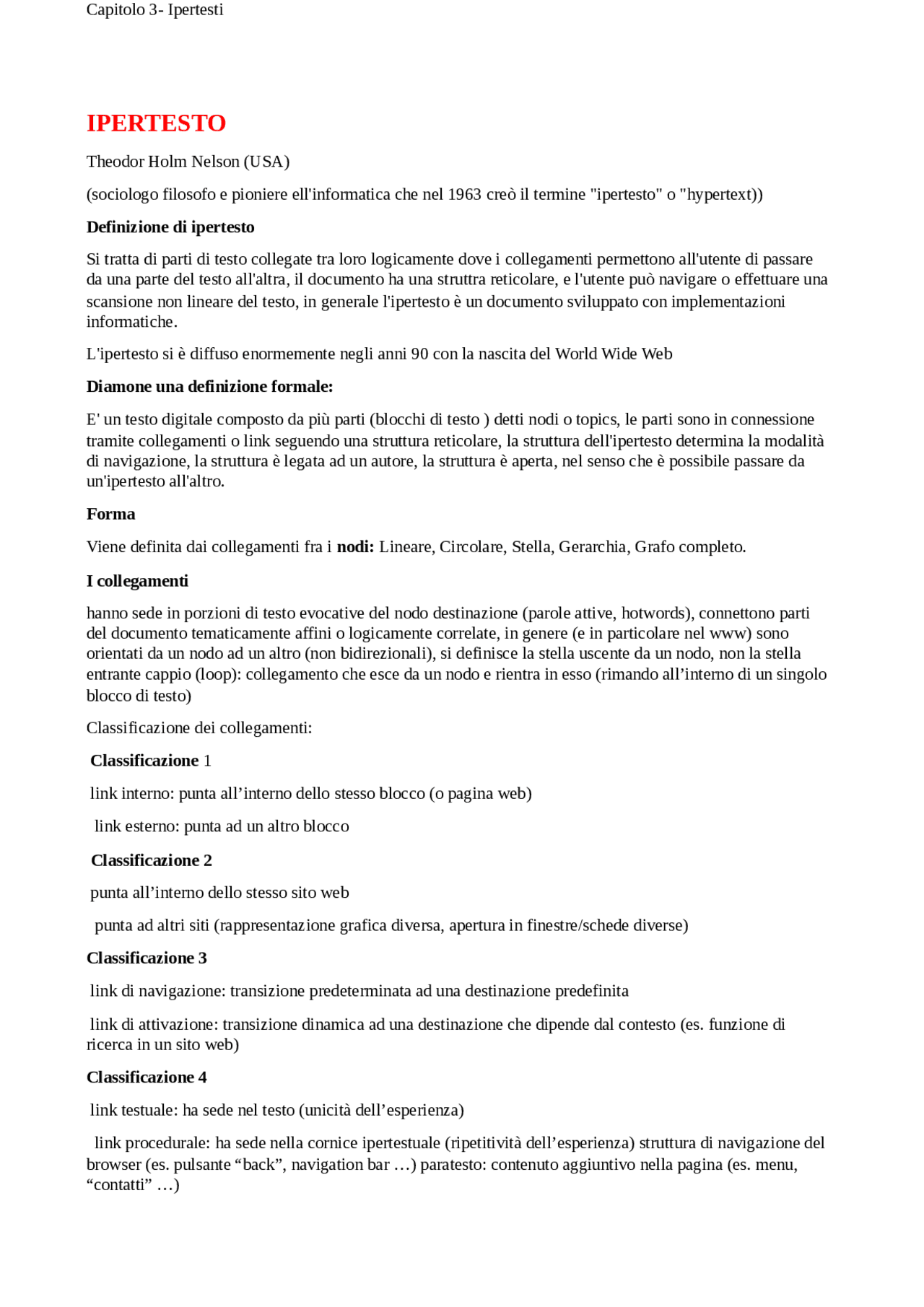 Informatica Umanistica Docsity