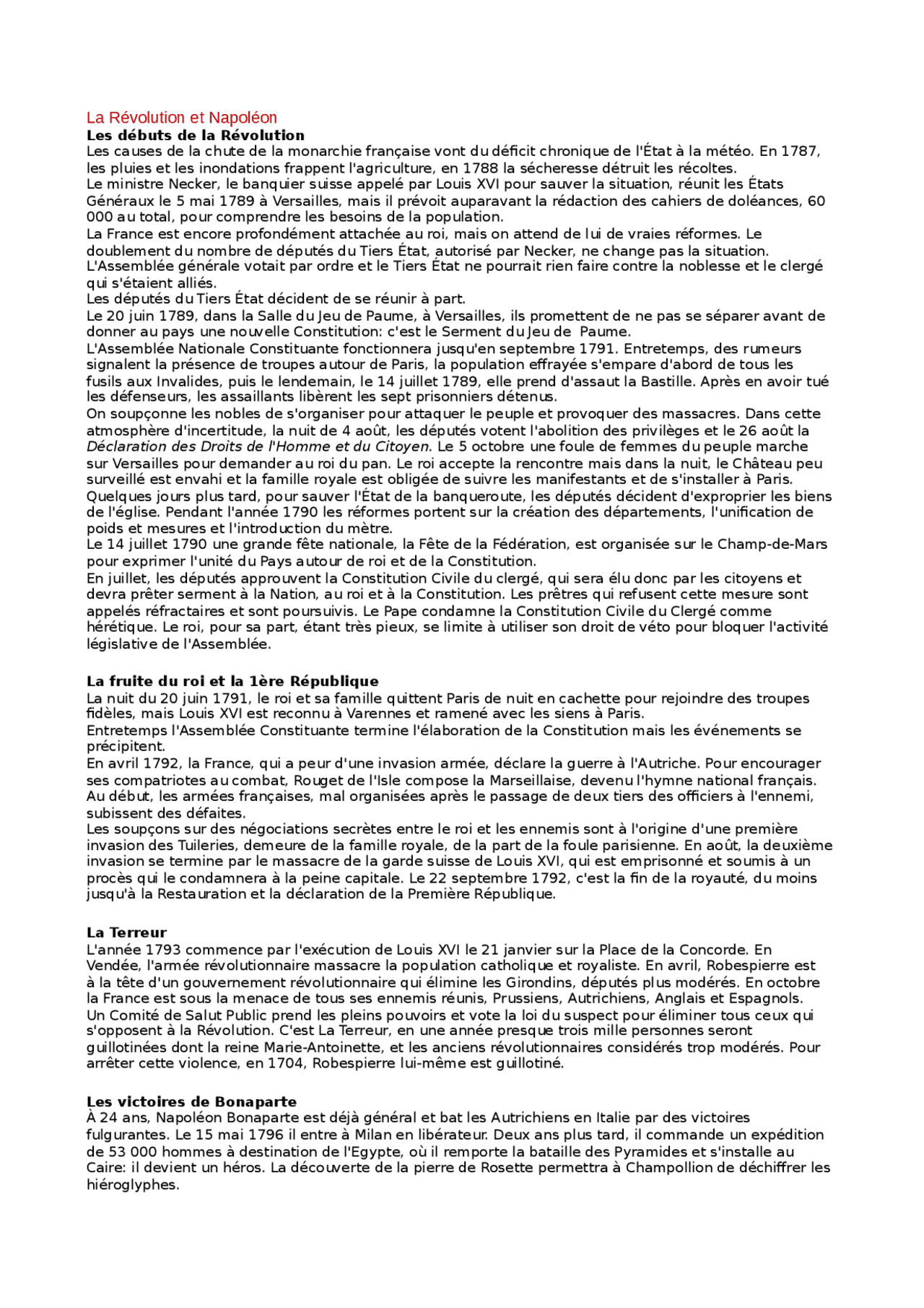 Francese Storia Appunti Docsity